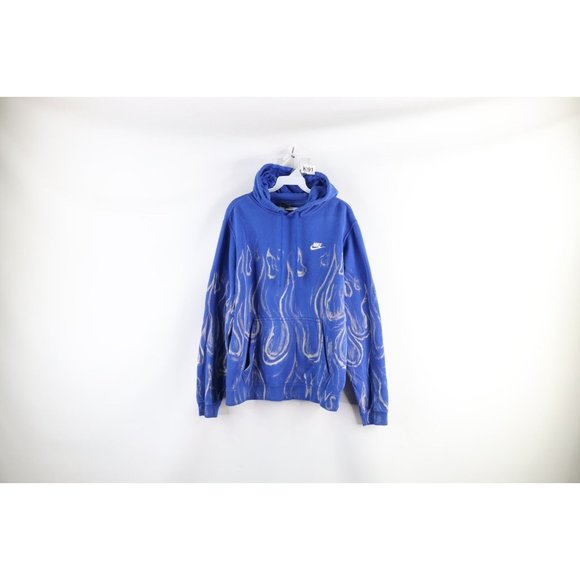 Nike | Shirts | Vintage Nike Mens Medium Travis Scott Mini Swoosh Fire ...